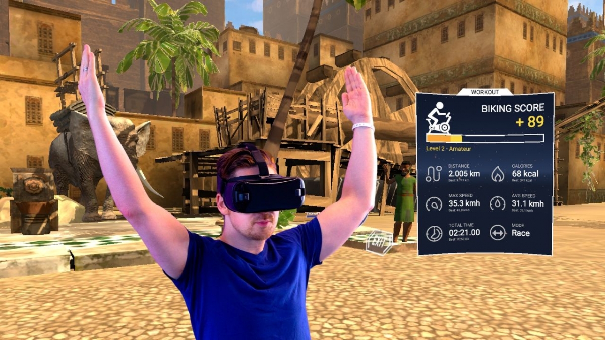 The Highest-Intensity VR Fitness Game on Oculus Quest for a Full-Body ...