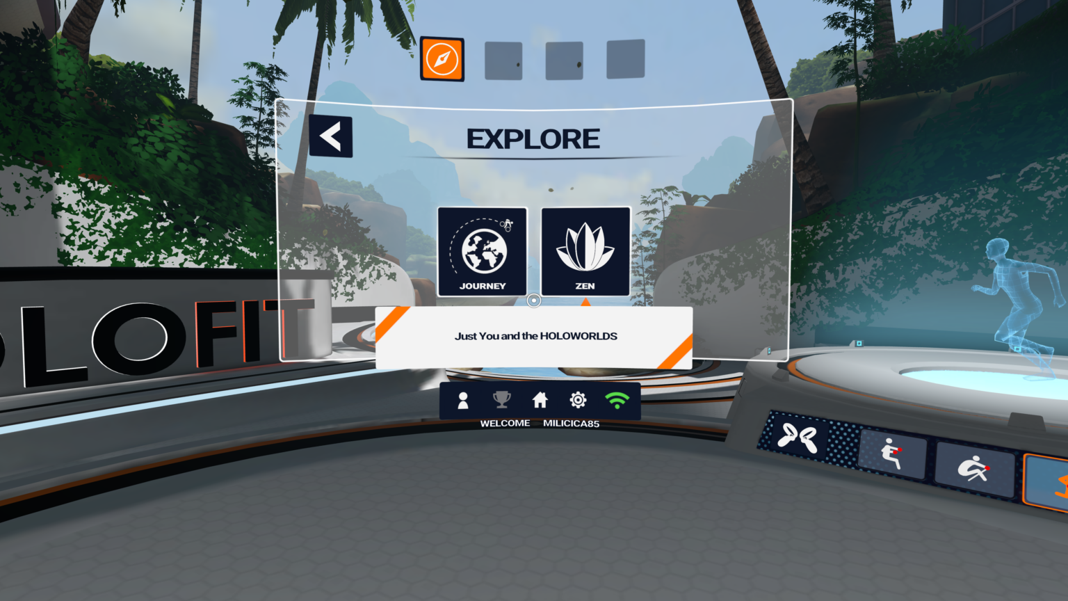 Make the Most of HOLOFIT VR Fitness: Game Modes Walkthrough - HOLOFIT ...