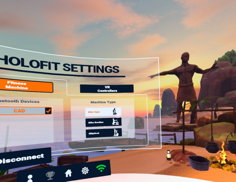 How to connect my cadence sensor or fitness machine to Holofit ...