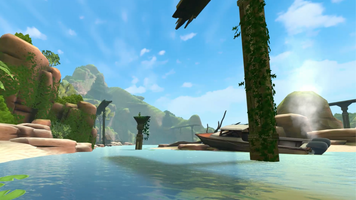 Tropical HOLOworld: Land Ahoy! - HOLOFIT by Holodia